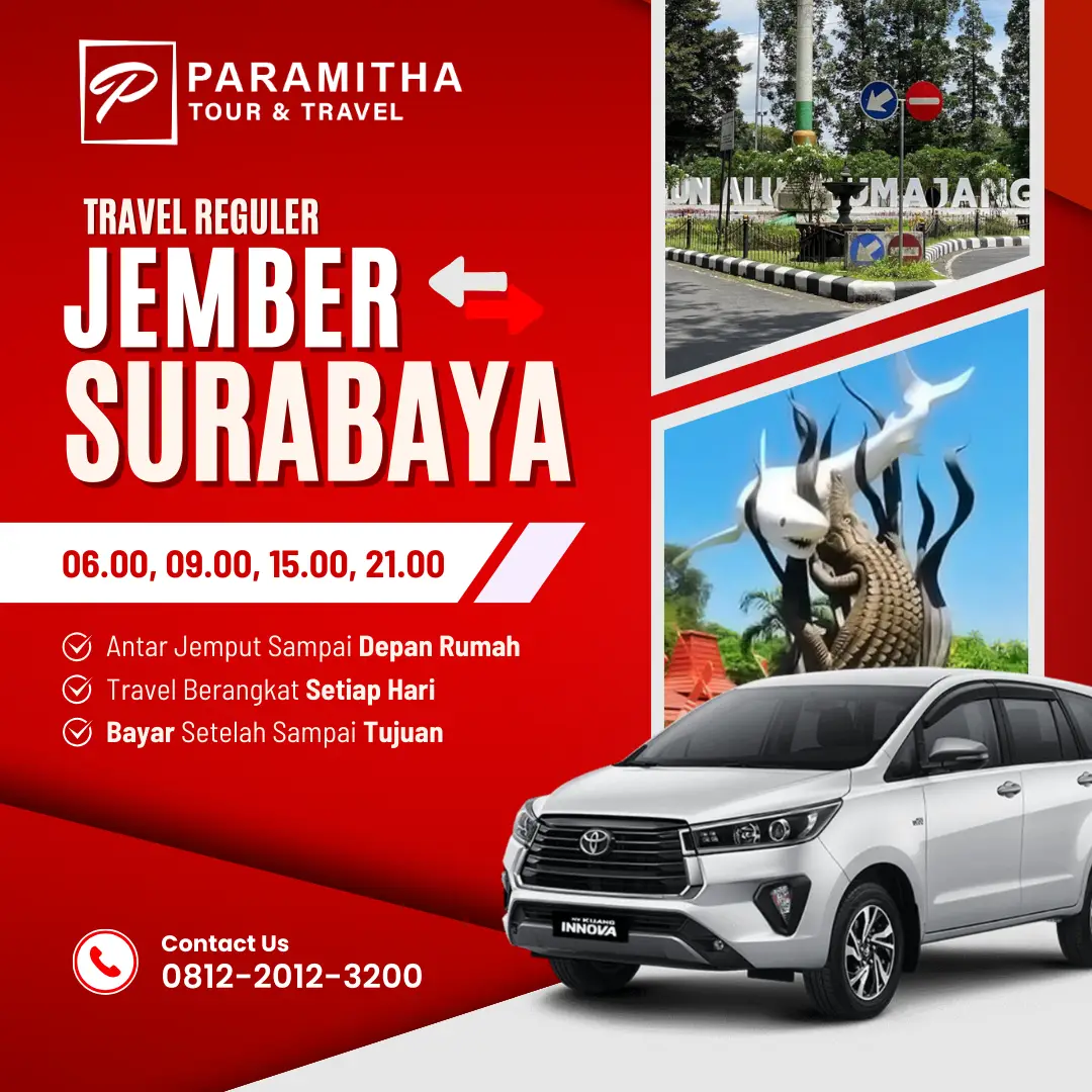 Travel Jember Surabaya | Travel Jember Juanda ⋆ Paramitha Trans